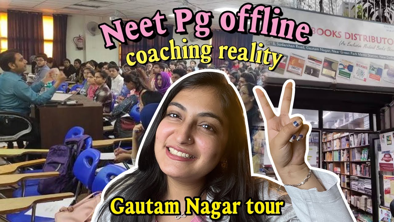 NEET PG offline coaching hub - Gautam nagar tour | NEET UG is not the ...