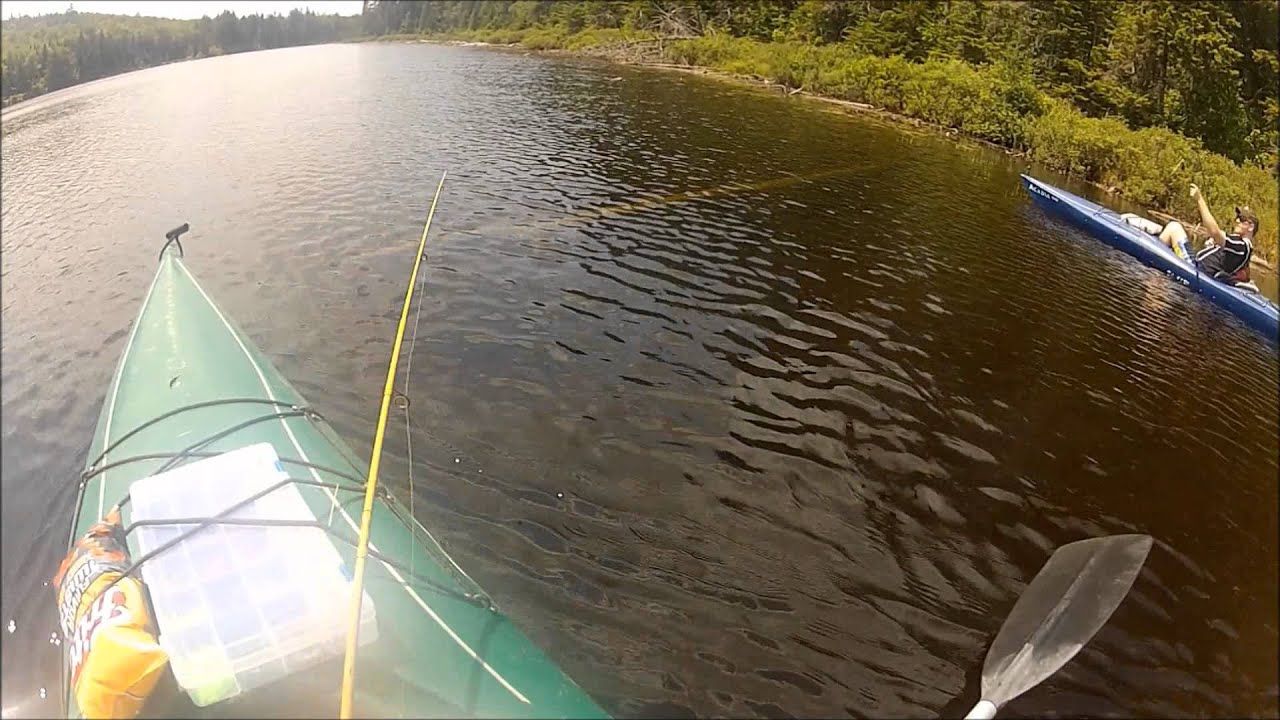 Remote Pond Bass Fishing In Vermont - 2012 - YouTube