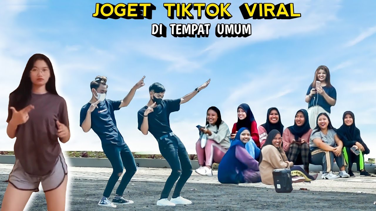 Joget Tiktok Viral Di Tempat Umum Ngakak Parah Youtube