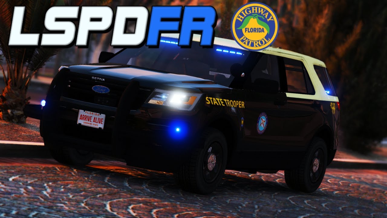 Nouveau pack pour la police des autoroutes!! LSPDFR FHP - YouTube