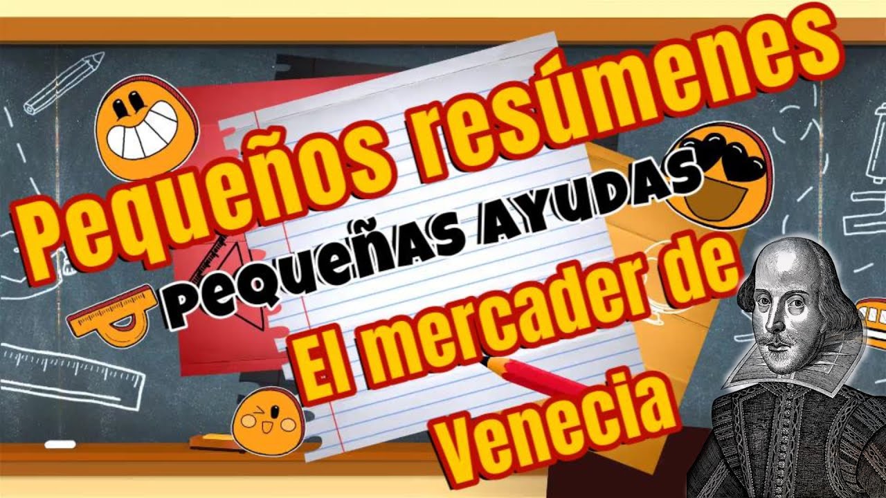 Pequeños resúmenes: El mercader de Venecia, de William Shakespeare ...