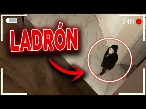 SE CUELA UN LADRÓN EN LA MANSIÓN WIFI Y LO ATRAPAMOS *lo grabamos todo*