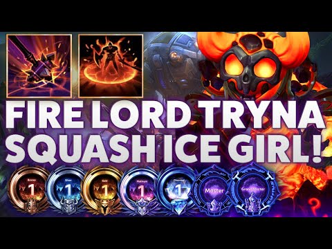 Ragnaros Sulfuras Smash - FIRE LORD TRYING TO SQUASH ICE GIRL! - Bronze ...