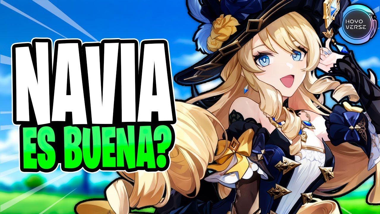 NAVIA ES BUENÍSIMA BUILD! Guia Build Navia - Genshin Impact - YouTube