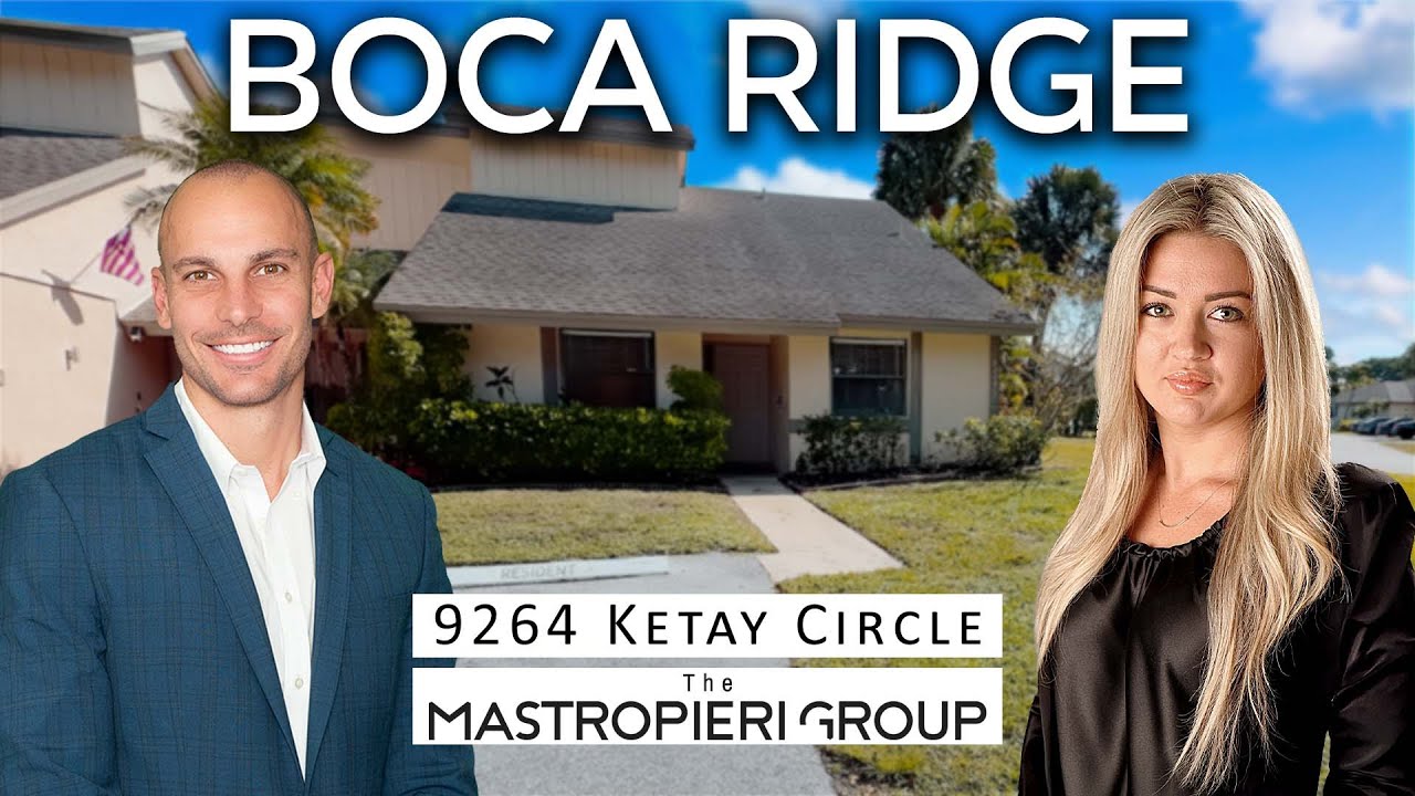 Boca Raton Home Tour | Boca Ridge | 9264 Ketay Cir - YouTube