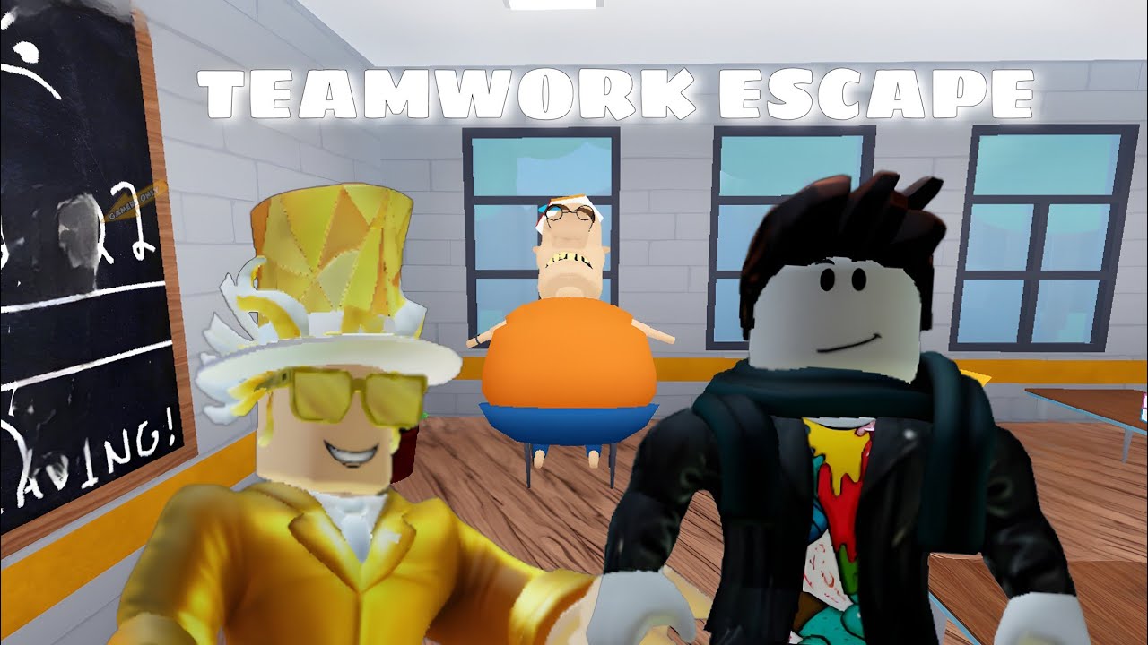 ROBLOX TEAM SCHOOL ESCAPE!!! | ROBLOX NEW ESCAPE - YouTube
