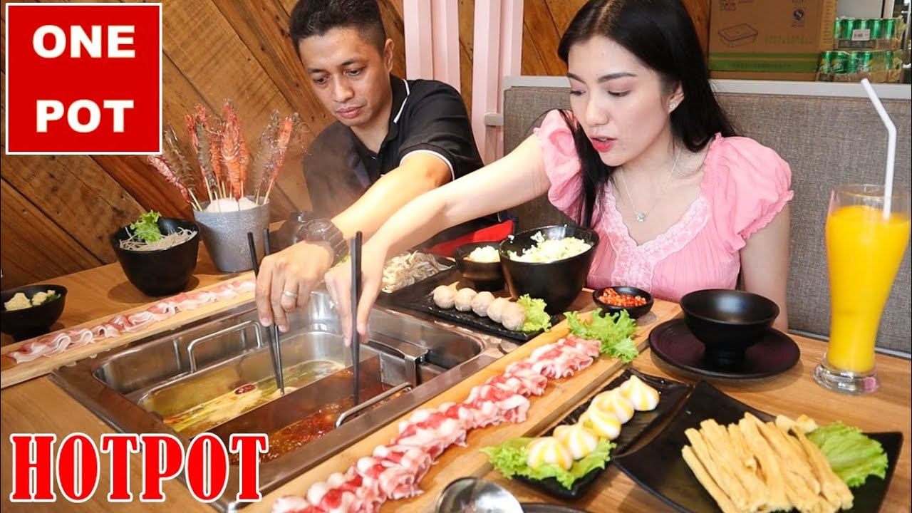 Hot Pot Mukbang ft. ONE POT MANILA! - YouTube
