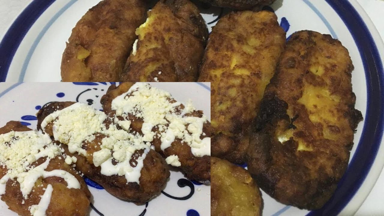 Platanitos Rellenos | Antojitos Mexicanos | Taro - YouTube