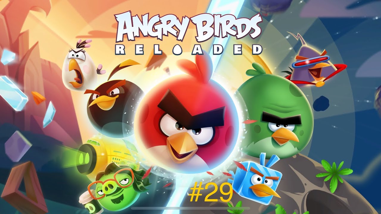 Angry Birds Reloaded gameplay #29 (Eagle Island episode 1 Frenemies ...