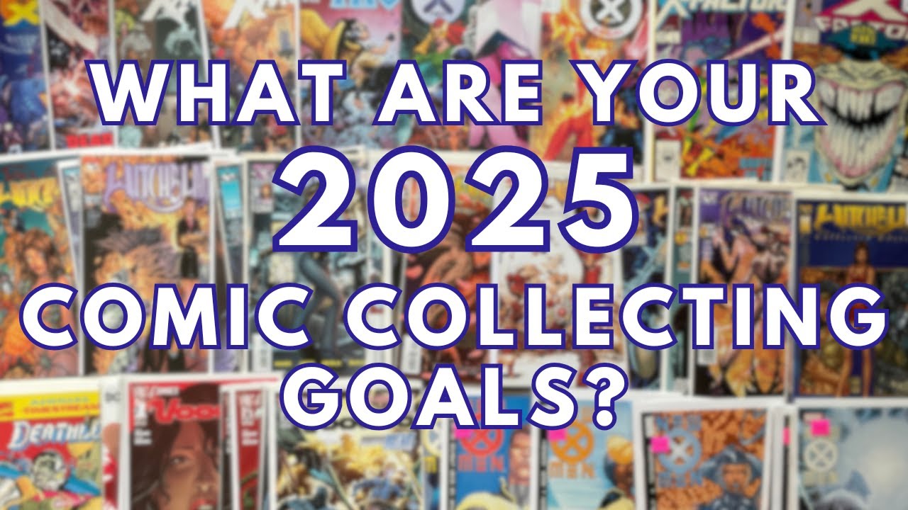 What Are Your 2025 Comic Collecting Goals? | Minnesota Comic Geek - YouTube