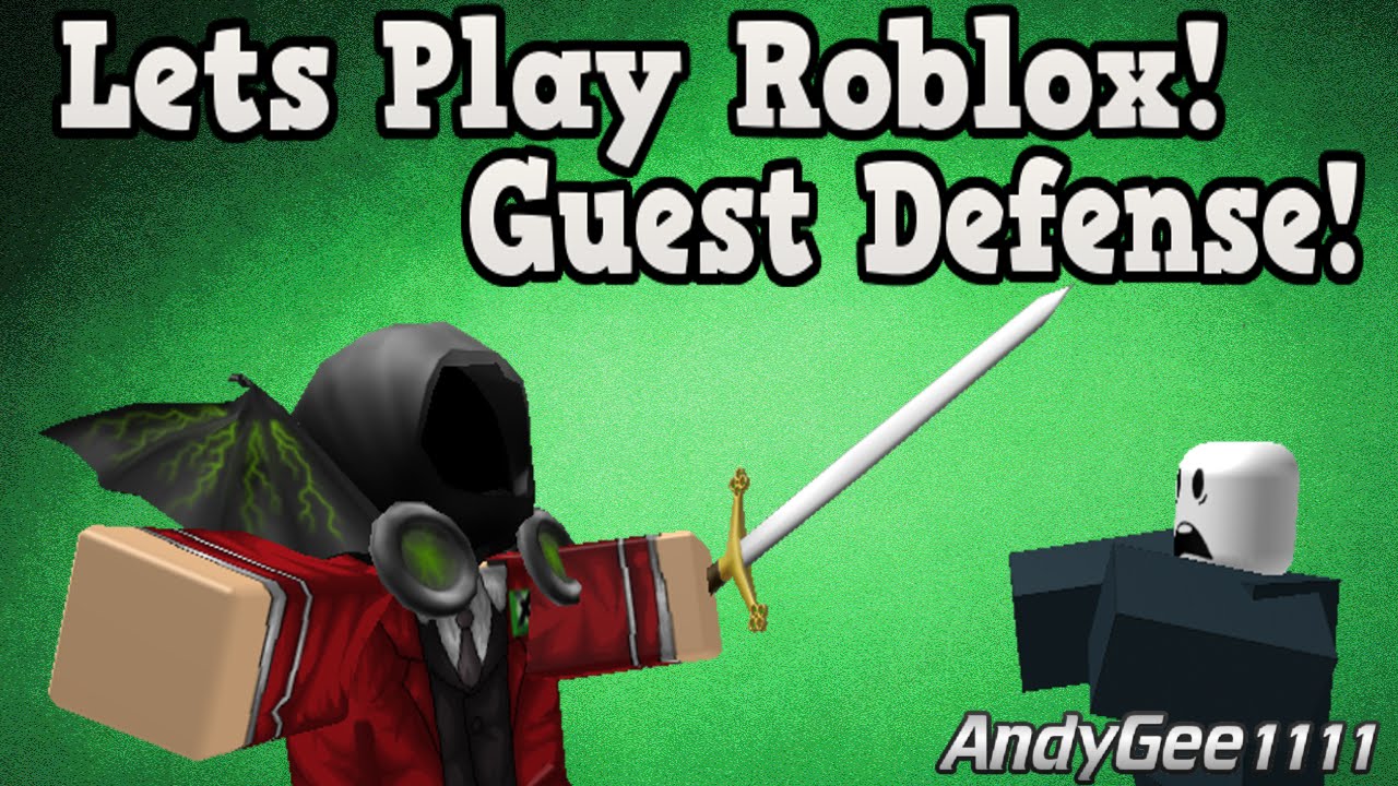 Lets Play Roblox! (Guest Defense!) - YouTube