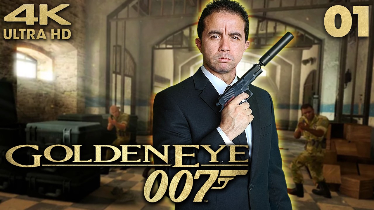 GOLDENEYE 007 (N64) PC4K REMASTER NO HYPE DE 007 FIRST LIGHT 2026 ...