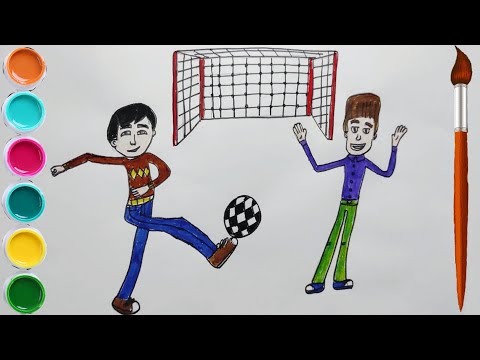 TRT Çocuk Rafadan Tayfa Çizimi ve Boyama Oyunu l Nasıl Çizilir ? l Çocuklar İçin Boyama Videoları