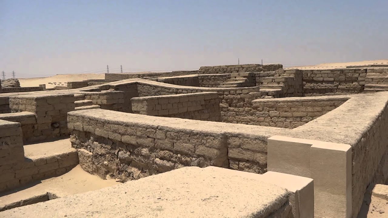EGYPT - Ruins of Tebtunis in the Fayum region of Egypt (pt. 4) - YouTube