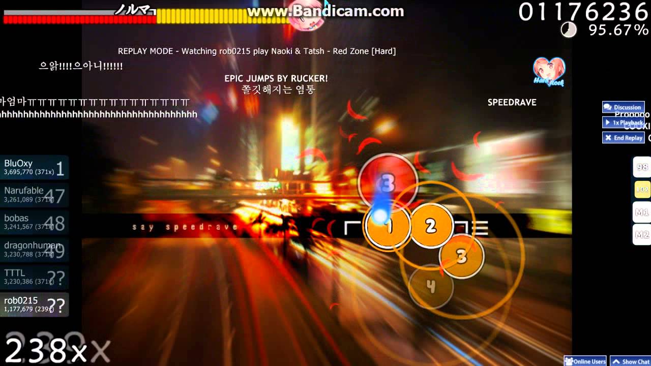 osu! - Naoki & Tatsh - Red Zone [HR] - YouTube