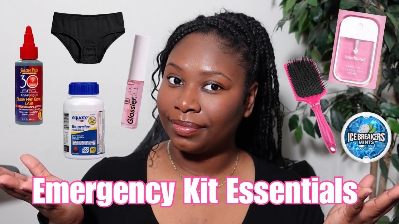 EVERYTHING YOU NEED IN YOUR EMERGENCY KIT | MUST HAVES FOR BACK TO ...