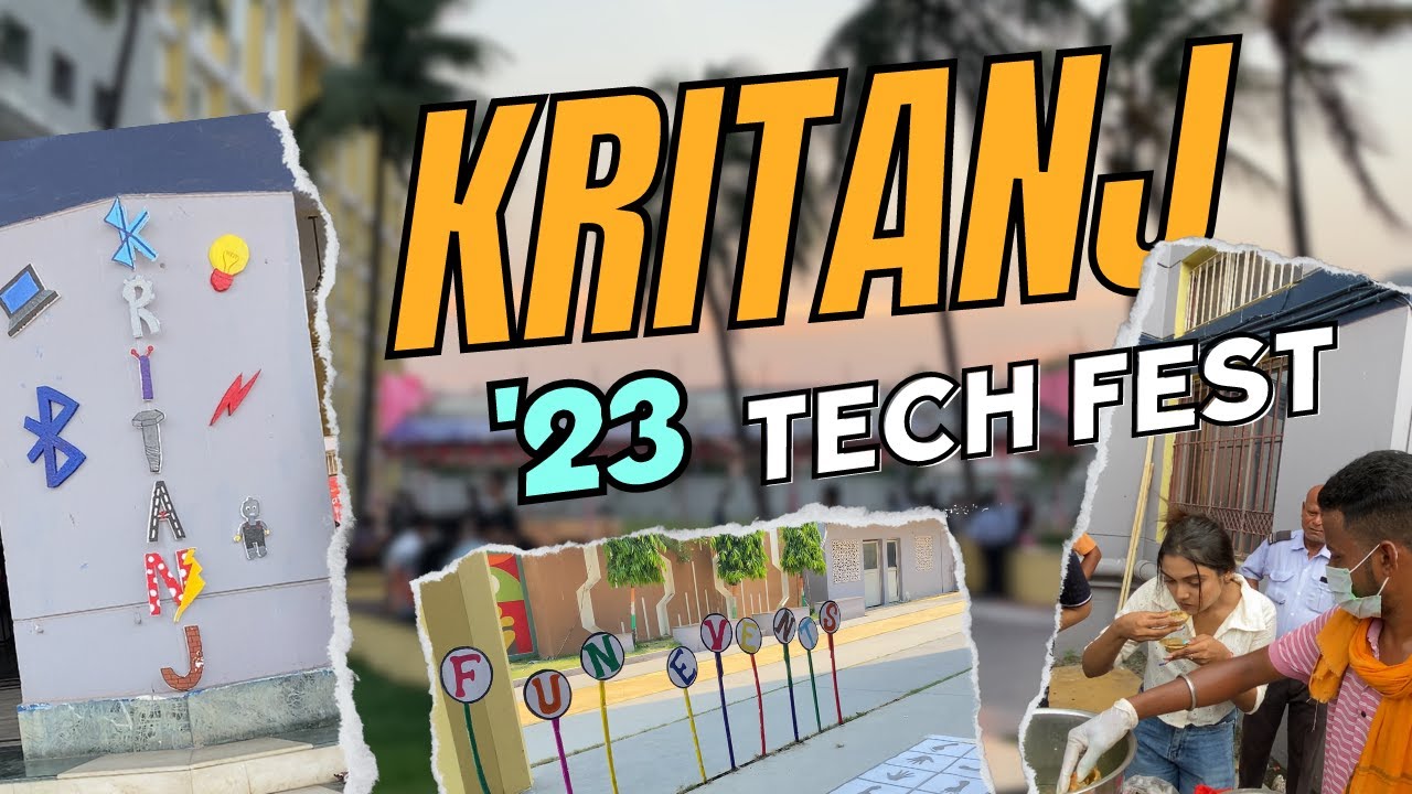 Kritanj 2K23 | The Techno-Management Fest | Narula Institute of Technology ️ - YouTube