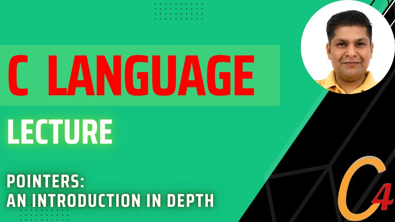Pointers in C Explained | Introduction in Depth with Examples - YouTube