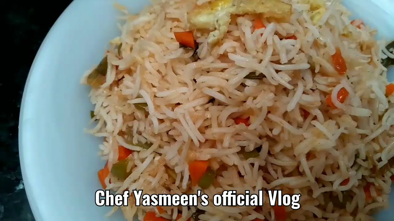 Today Cooking Chinese Food In Rainy Day#ChickenFriedRice# ...