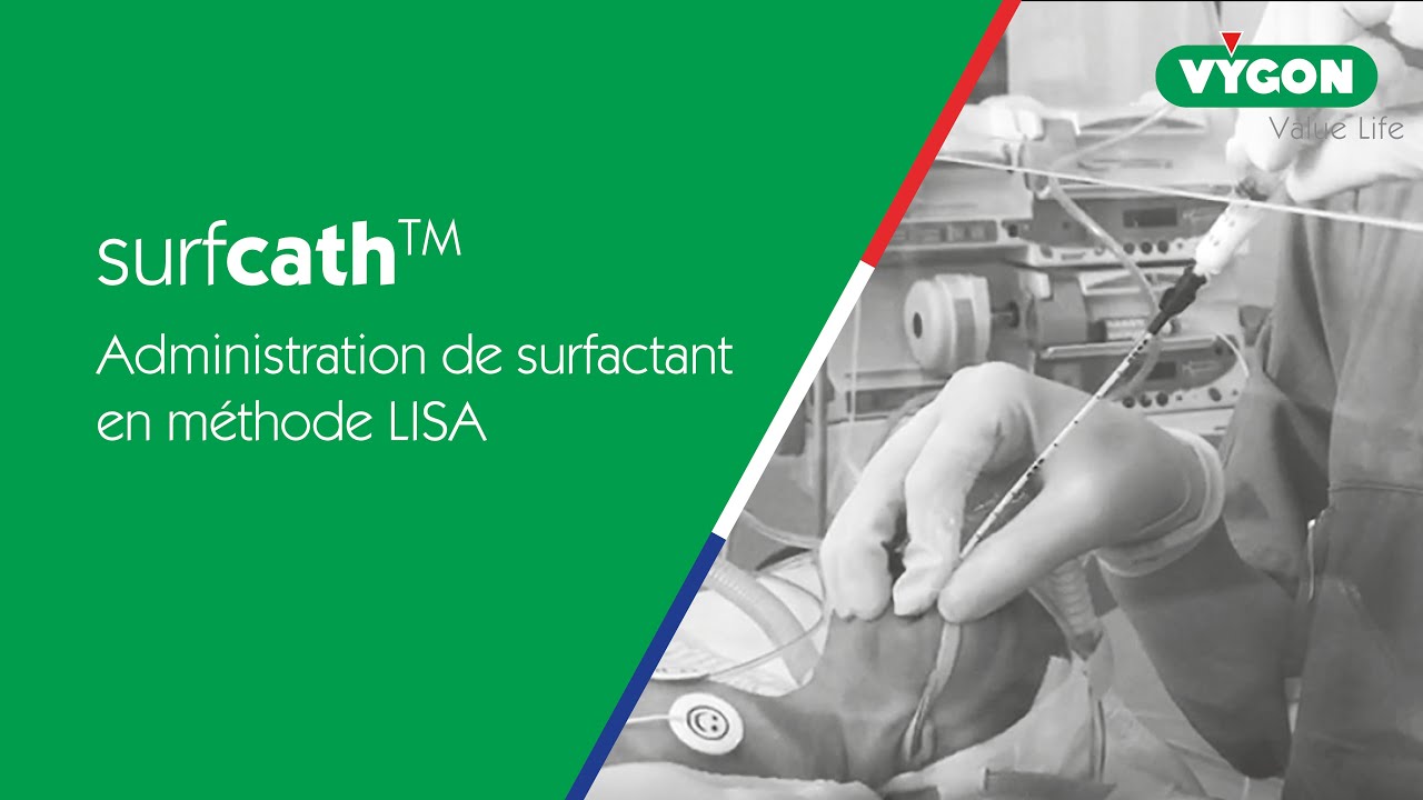 VYGON - Surfcath, comment administrer du surfactant - YouTube