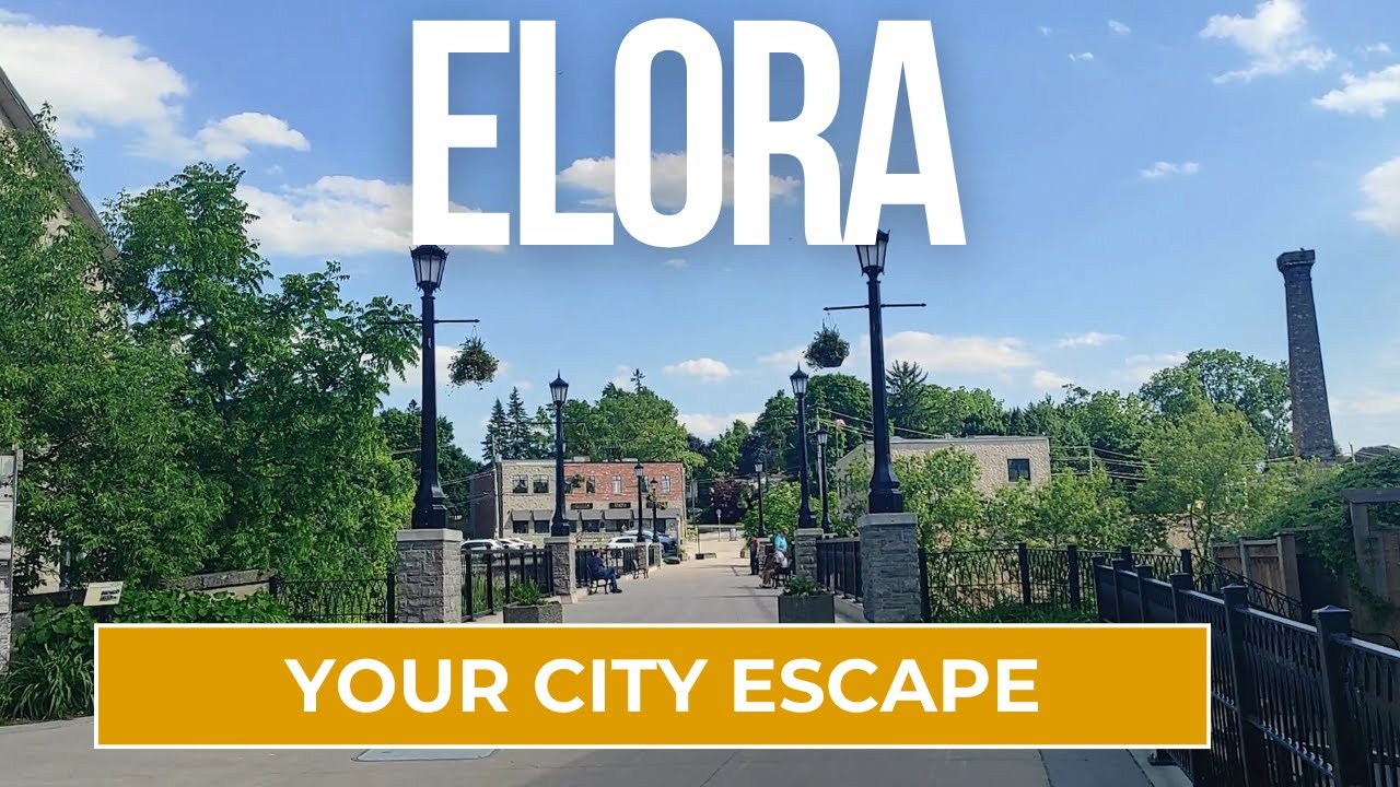 ELORA: This Ontario Town Will Make You Forget About the City - YouTube
