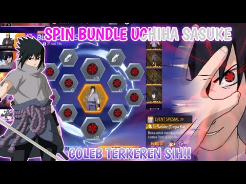 SPIN BUNDLE SASUKE THE VILLAIN 😈- COLAB TERKEREN DI FREE FIRE!! ||Free ...