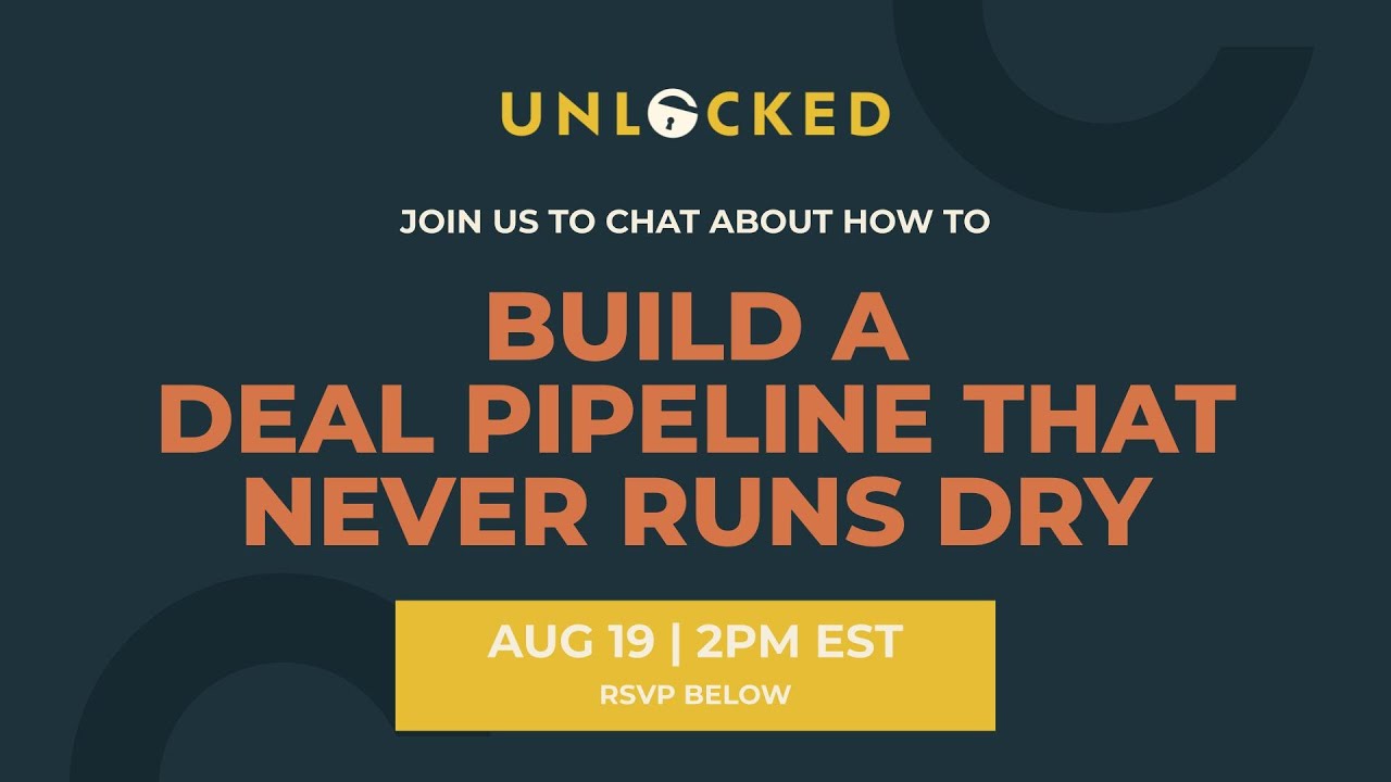 Building a Deal Pipeline that Never Runs Dry - YouTube