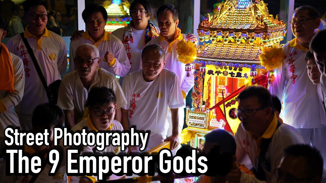 Amazing 🪭 Street Photography - The 9 Emperor Gods - YouTube