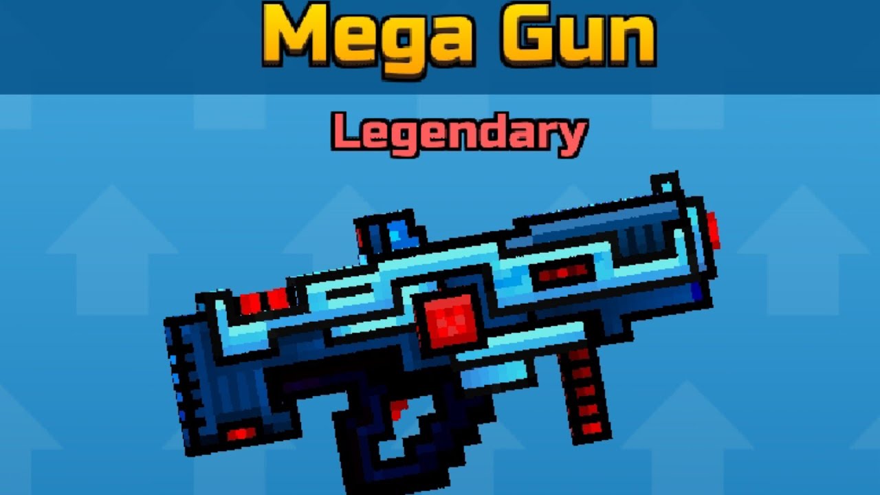 Pixel Gun 3D Mega Gun Review - YouTube