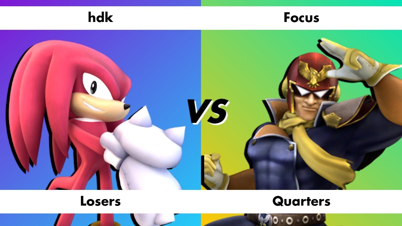 YGL#6 Losers Quarters | hdk (Cowboy Knuckles) vs Focus (Captain Falcon ...