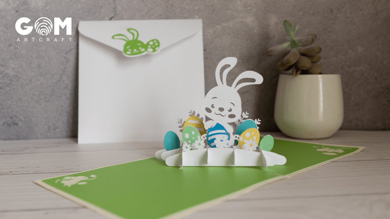 How to make Easter Pop-up card - YouTube