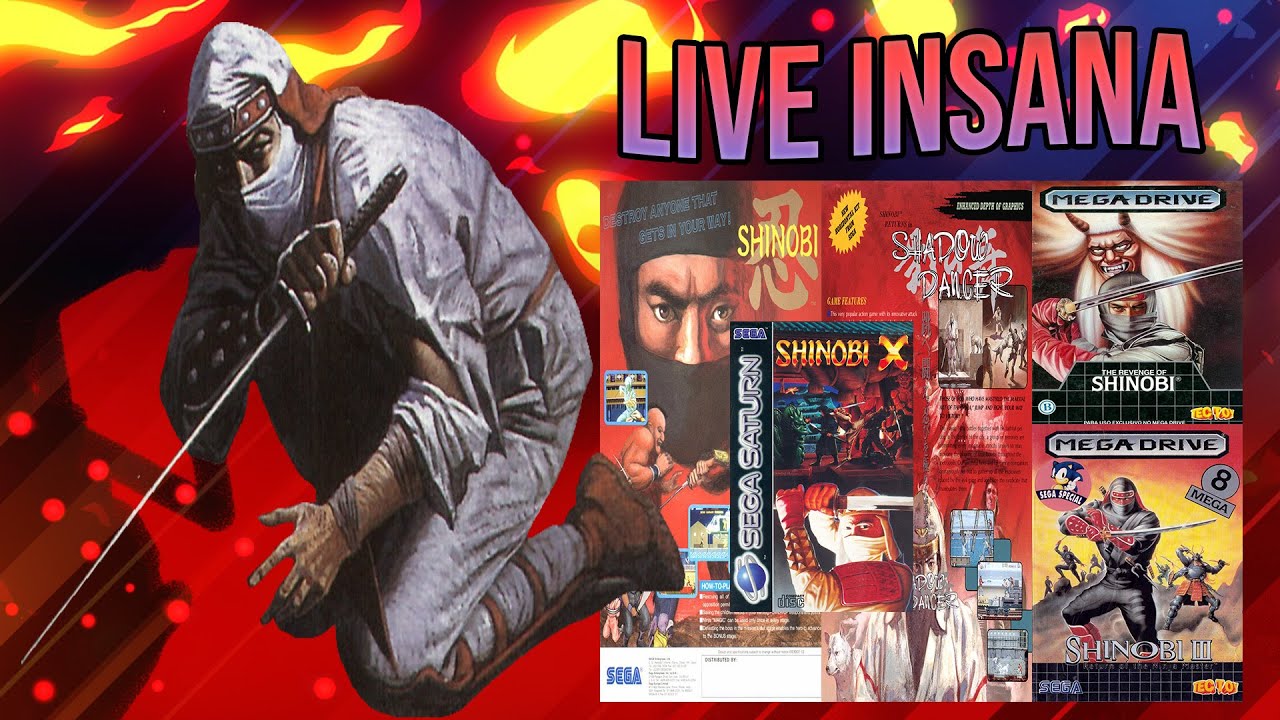 SHINOBI! JOGANDO E ZERANDO OS CLÁSSICOS! (FINAL) - SHINOBI 3, SHINOBI X ...