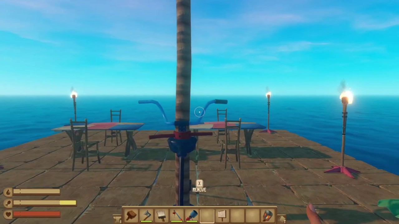 Raft Ep.2 - Creative Mode - YouTube