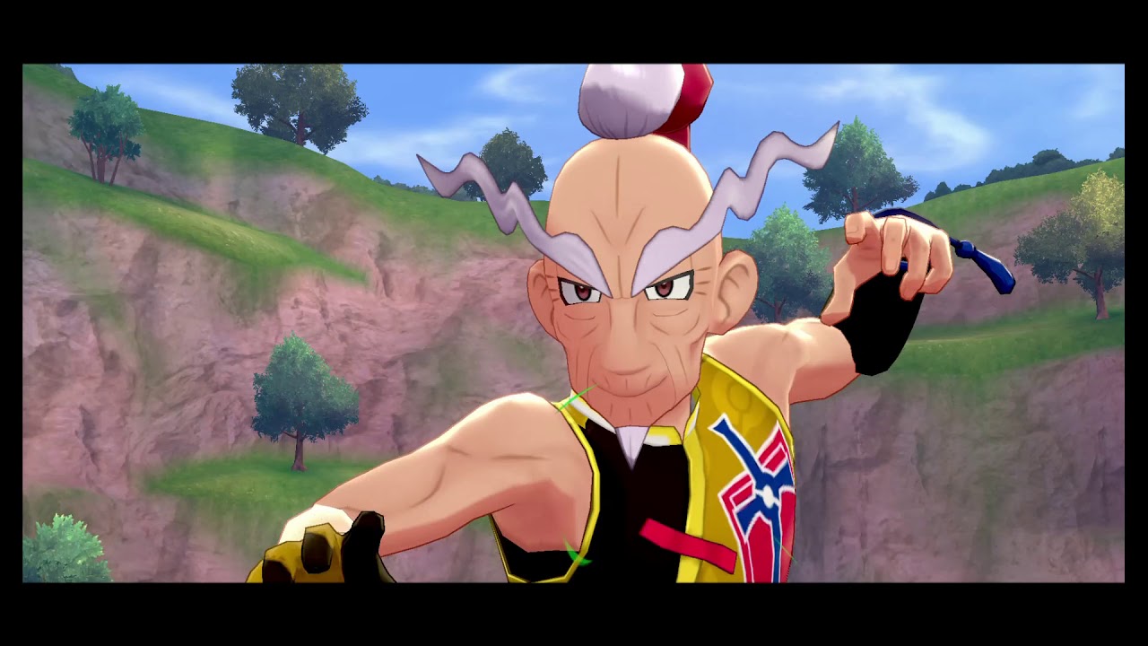 Pokemon Sword - vs Master Mustard - YouTube