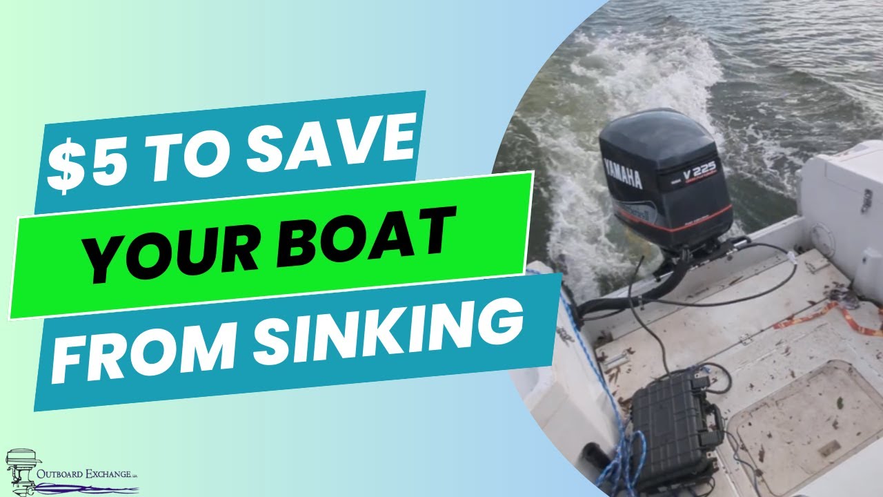Spend $5 to Save Your Boat From Sinking - YouTube