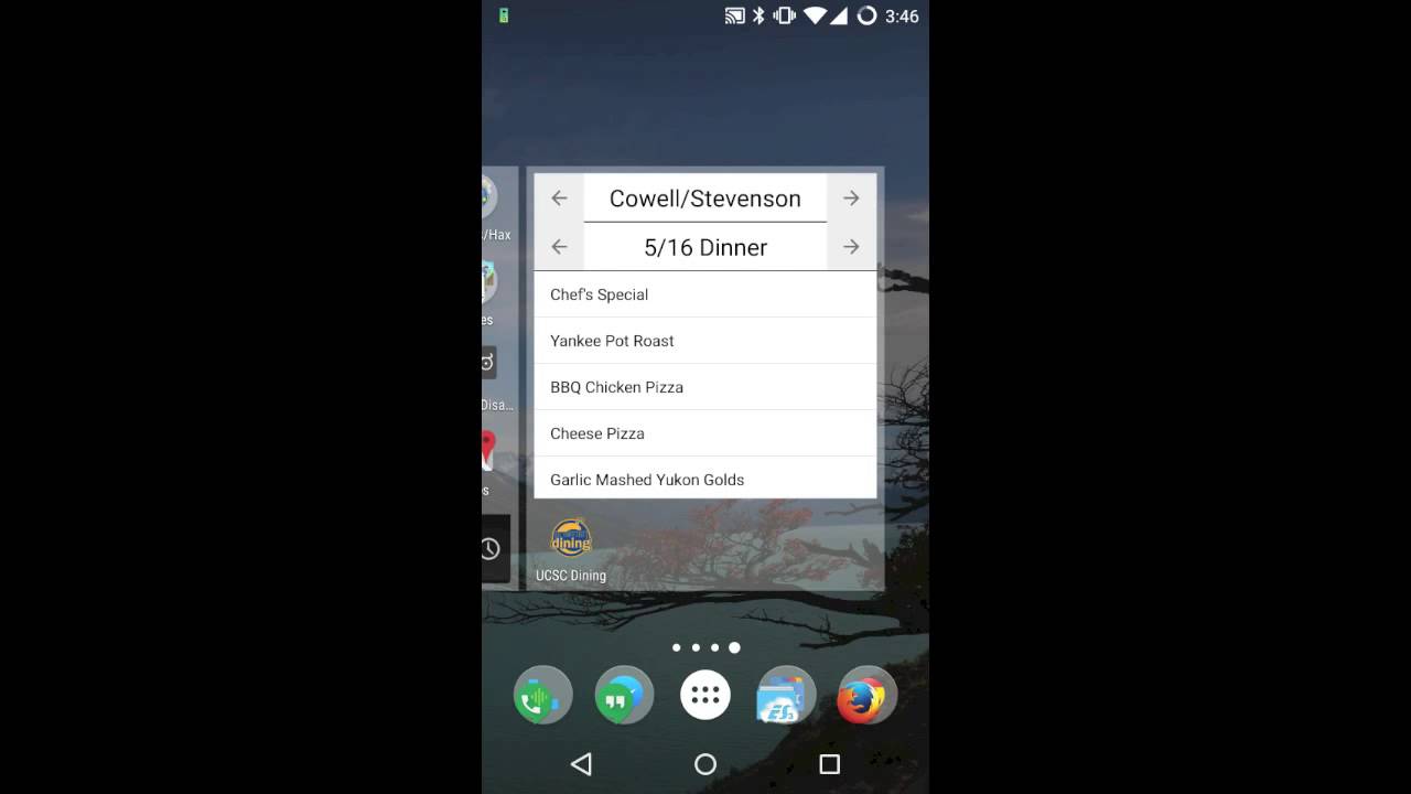 (Old Video) UCSC Dining Hall Menus App - YouTube