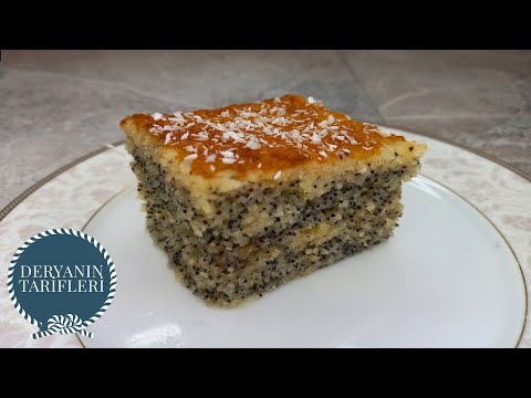 Haşhaşlı Revani Tatlısı Tarifi ✅ EN KOLAY NEFİS Revani Tatlısı Nasıl Yapılır 📌