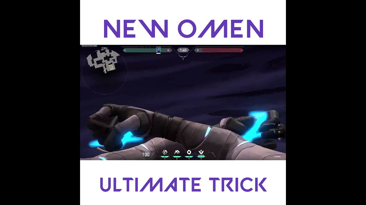 New Omen Ultimate Trick / PICK UP SPIKE AND GUNS - YouTube
