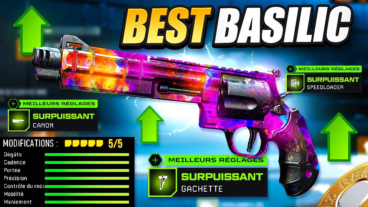 new *BEST BASILISK 2 SHOT* sur WARZONE 2! 😲 (35KILLS) (Best Classe ...