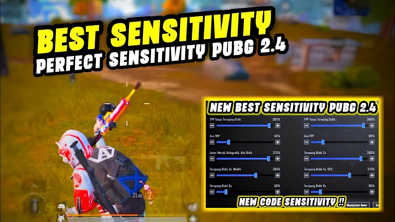 NEW BEST SENSITIVITY SETTINGS FOR PUBG MOBILE | PERFECT SENSITIVITY AND ...