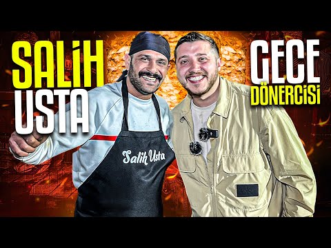 ADANA’NIN MEŞHUR GECE DÖNERCİSİ SALİH USTA