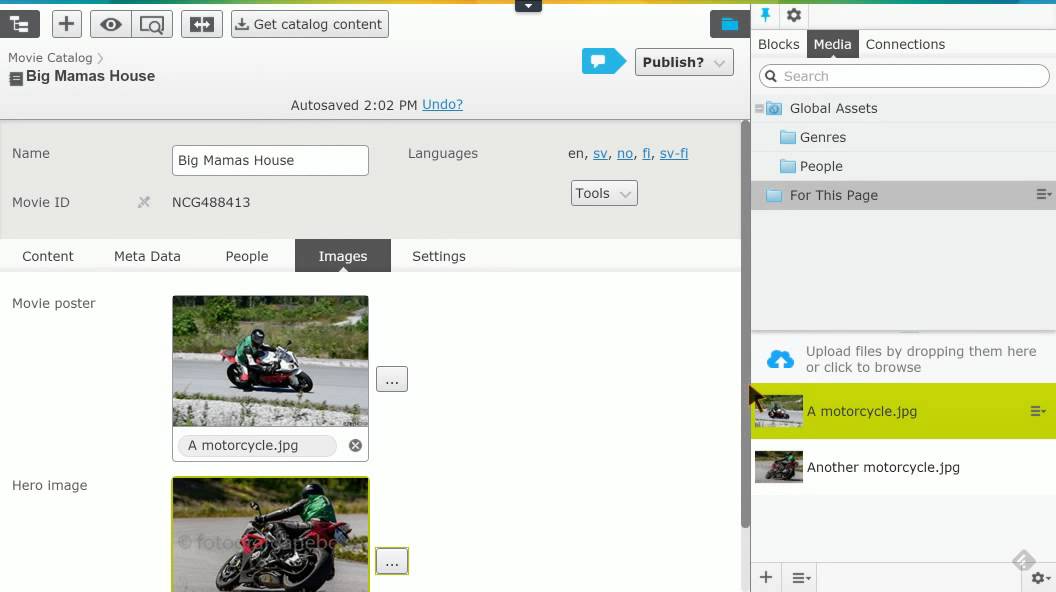 Custom image picker with thumbnail in Episerver - YouTube
