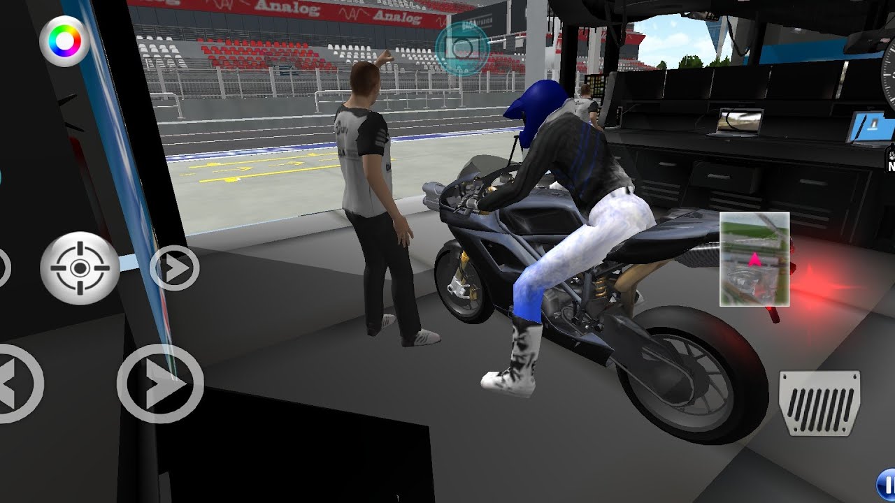 Race Track Pit Stop Bike Ride/3D Driving Class Simulator # ...