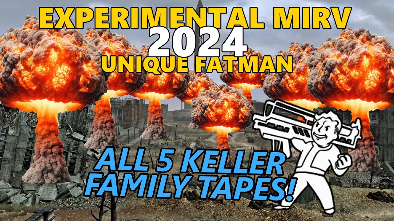 Fallout 3 Experimental MIRV & 5 Keller Family Tapes (2024) - YouTube