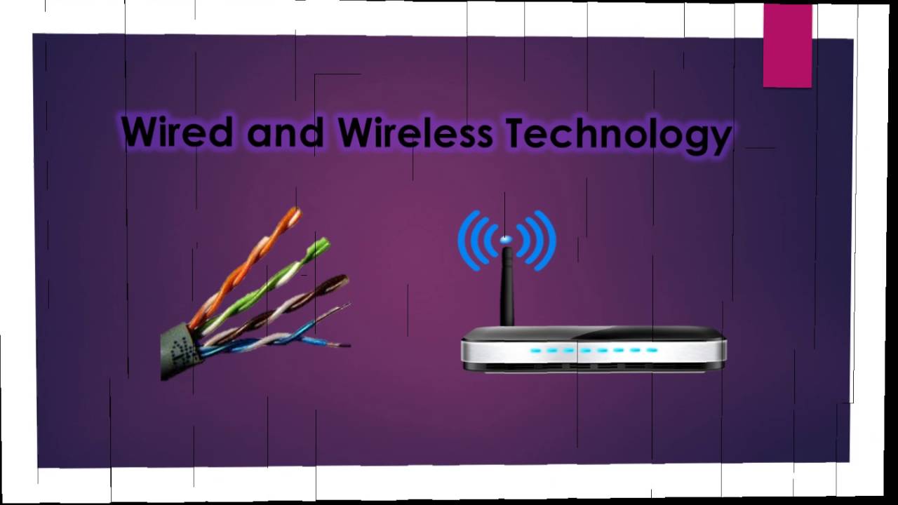 What are Wired and Wireless Technology - YouTube
