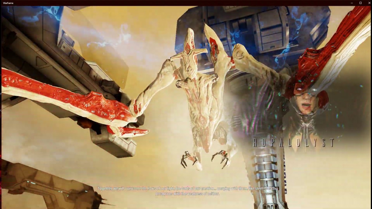 WARFRAME THE ROPALOLYST Boss Fight, NEW WARFRAME WISP parts - YouTube