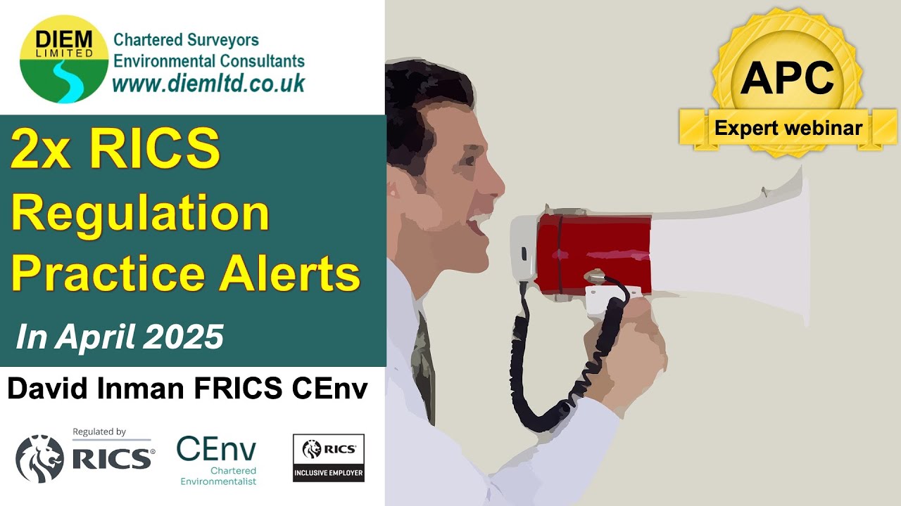 2 x RICS Regulation Practice Alerts in April 2025 - YouTube