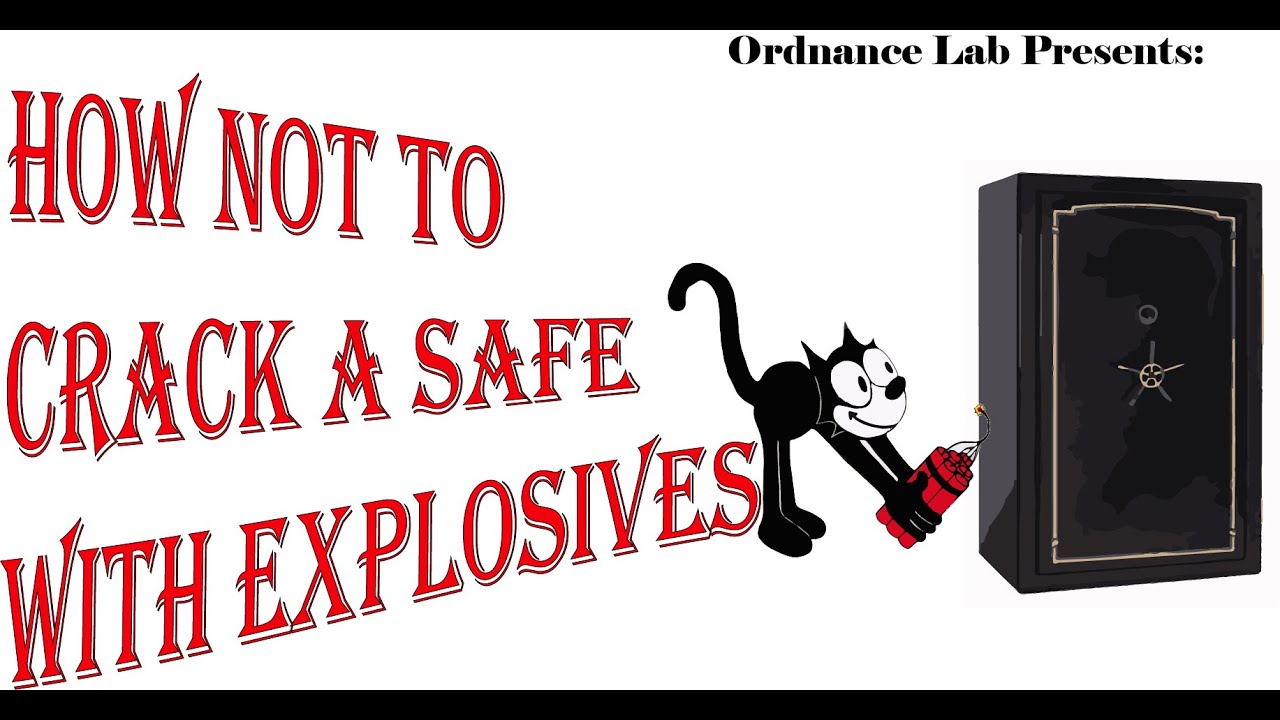 Opening a Safe with Dynamite and Shaped Charges - YouTube