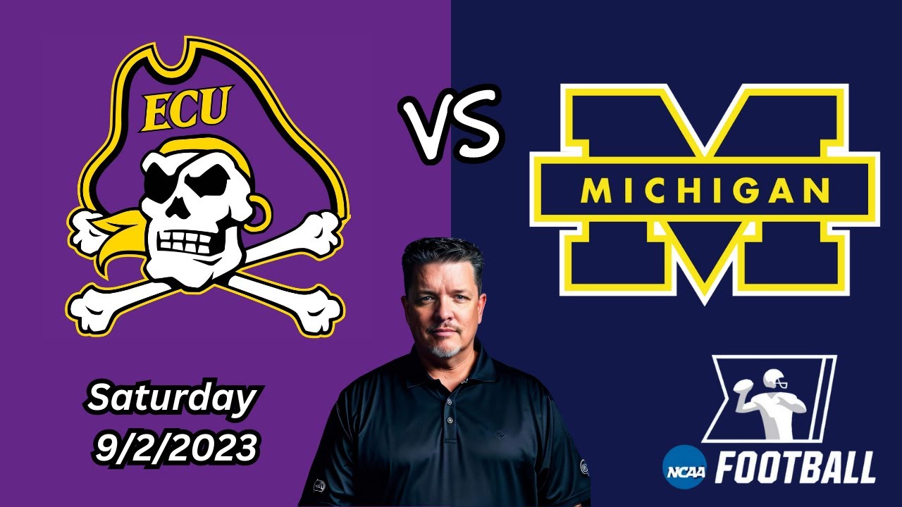 ECU @ Michigan- Saturday 9/2/23- NCAAF Picks and Predictions | Picks ...
