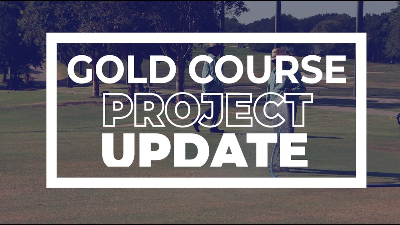 Gold Course Project Update: August 4, 2023 - YouTube